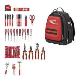 Rucsac PACKOUT cu set de 76 scule pentru electricieni, Milwaukee 4932498407